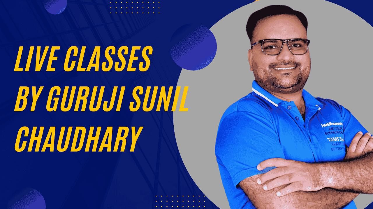 Live Class by Guruji Sunil Chaudhary | Transform Your Digital Marketing Skills